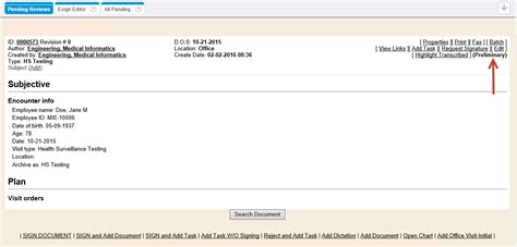 Webchart Pending E Sign Reviews