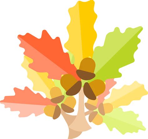 Oak Tree Leaves Clip Art