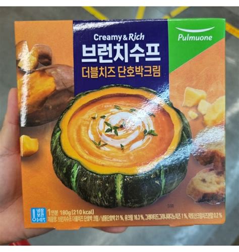 풀무원 더블치즈 단호박 크림수프 180g 티몬