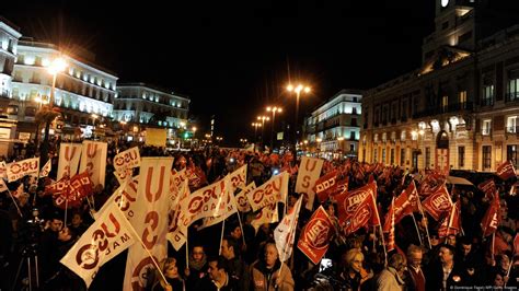 Protestos Contra Medidas De Austeridade Se Espalham Pelo Sul Da Europa DW