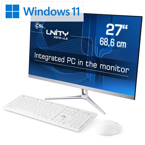 CSL-Computer | All-in-One-PC CSL Unity F27W-JLS / 256 GB / 16 GB RAM ...