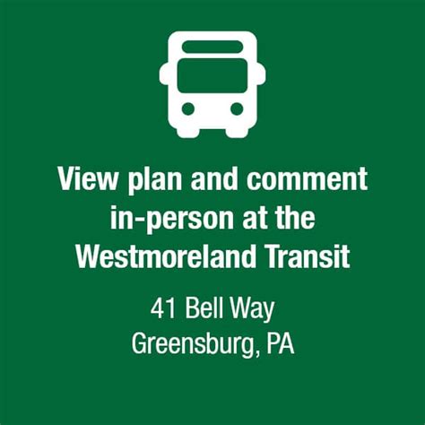 Transit Development Plan Westmoreland Transit Authority