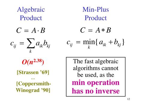 Ppt Answering Distance Queries In Directed Graphs Using Fast Matrix Multiplication Powerpoint