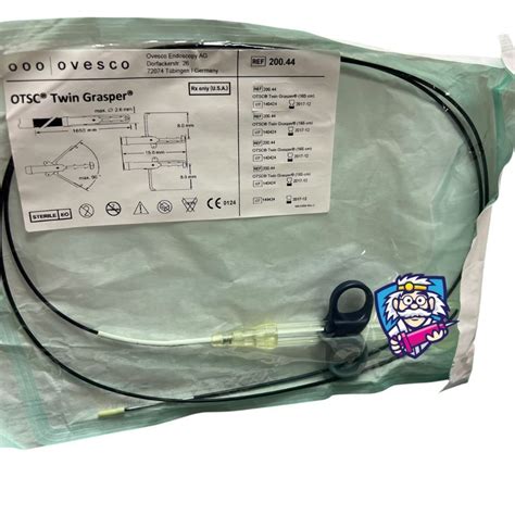 New Ovesco 200 44 Otsc Twin Grasper 165 Cm Disposables General For