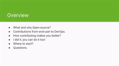 How Contributing To Open Source Made Me A Better Devops Ppt