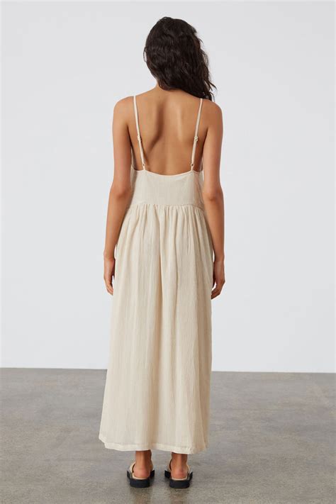 Stone Sheer Textured Dress Zulu And Zephyr