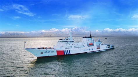中国の1万トン級巡視船海巡09が就役 広東省広州市 写真4枚 国際ニュースAFPBB News