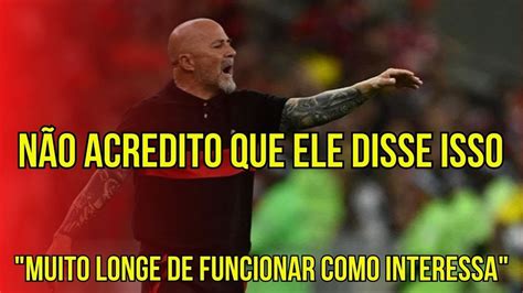 Sampaoli elogia Flamengo mas diz que ainda está muito longe de