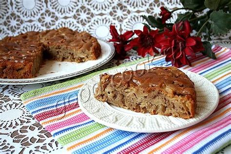 Постная яблочная шарлотка на чае или соке Рецепт приготовления