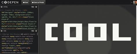 Cool CodePen