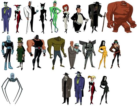 The New Batman Adventures Designs