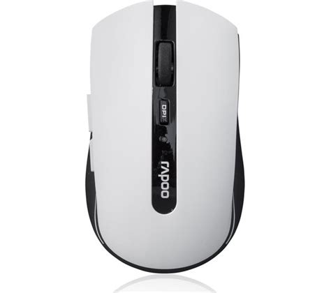 Buy RAPOO 7200M Wireless Optical Mouse - White | Free Delivery | Currys