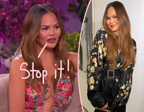 Chrissy Teigen Fires Back At Medical Professional Who Accused Her Of Having Fillers Perez Hilton