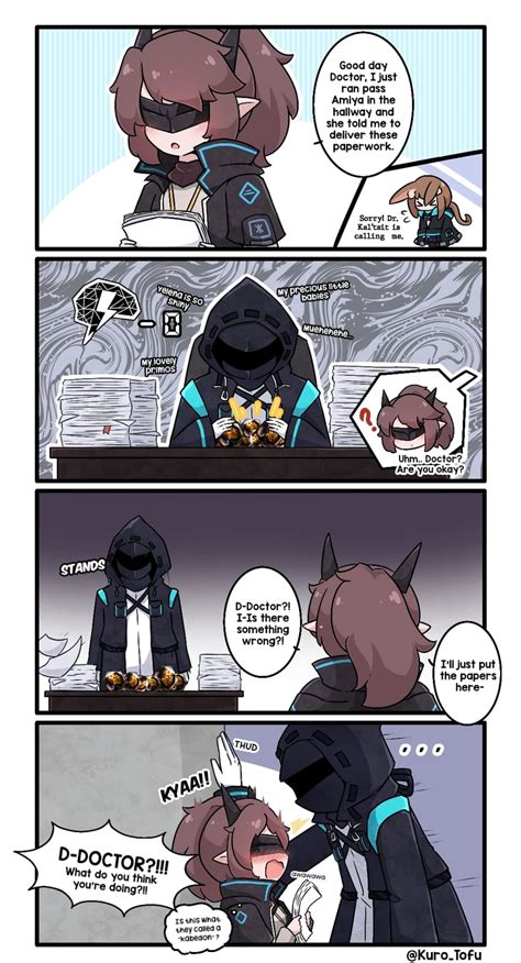 Amiya Doctor And Yato Arknights Drawn By Kurotofu Danbooru