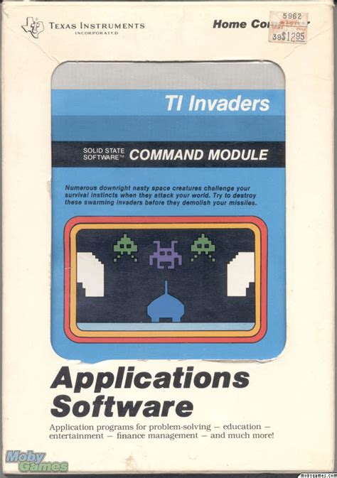 Buy Ti Invaders For Ti99 Retroplace