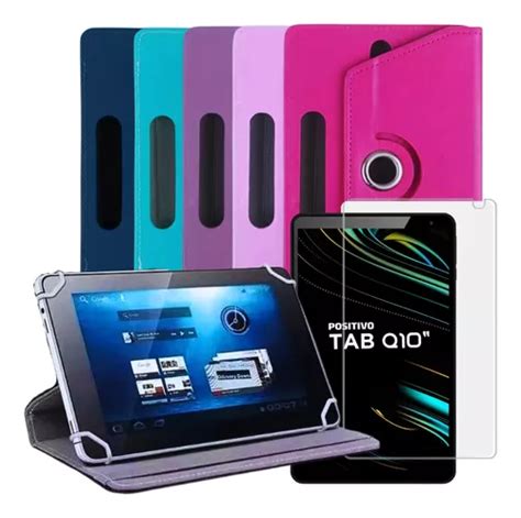 Película Ptablet Positivo Q10 Capa Giratória 10 Polegadas