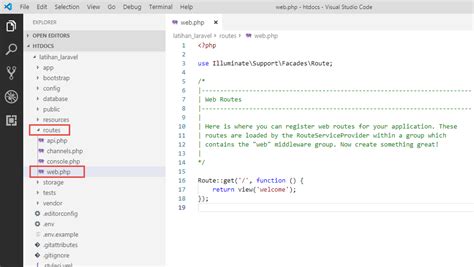 Tutorial Laravel Route Agussuratna Net