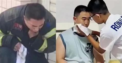 衝火場救女童！消防員1星期後「智力退化成3歲」 妻痛哭「他拿下防毒面罩」網哽咽：致敬英雄 人生move On
