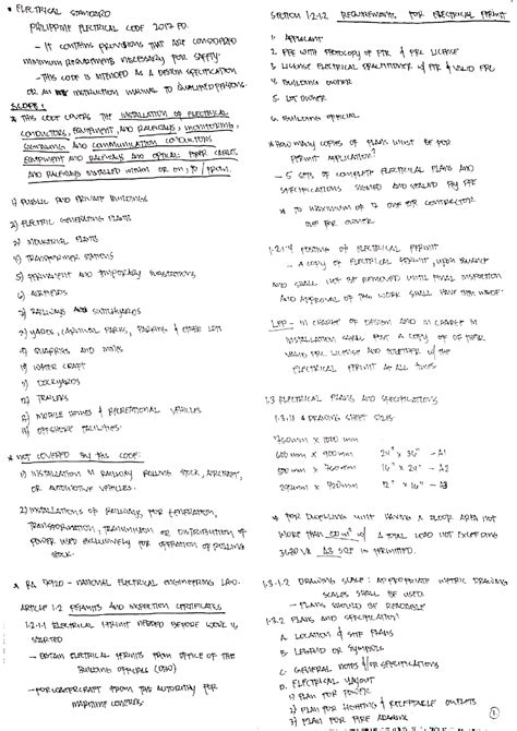 Electrical Standard And Practices Notes Electrical Standards And
