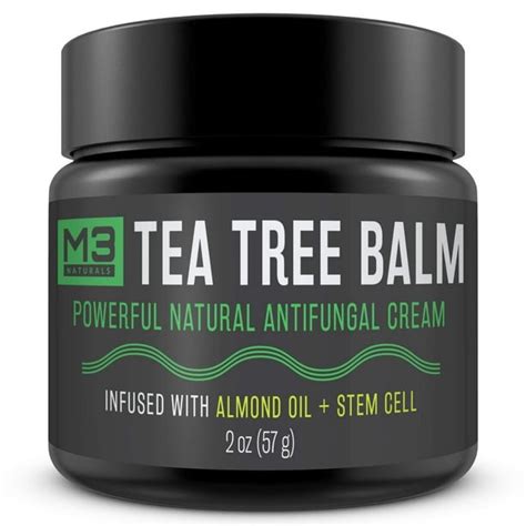 M3 Naturals Tea Tree Balm Infused With Almond Oil And Stem Cell