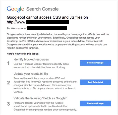 Googlebot Cannot Access Css And Js Files Webable