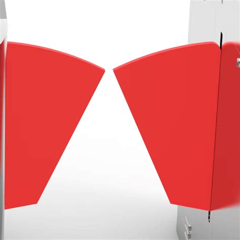 Entrance Access Control Multi Function Ticketing System Flap Barrier