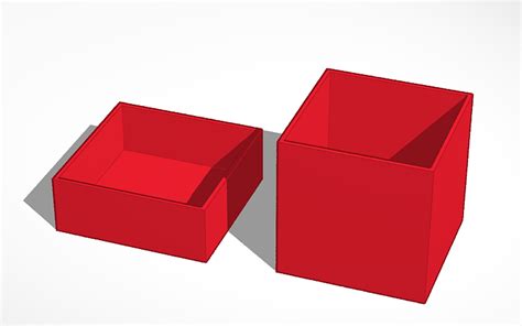 3d Design Box Lid Tinkercad