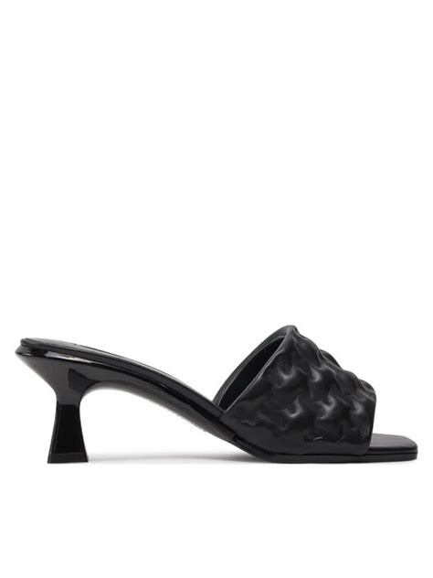 Şlapi KARL LAGERFELD KL Negru epantofi ro