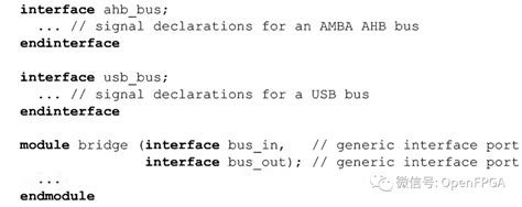 数字硬件建模systemverilog 通信总线建模 Interface和modport Csdn博客