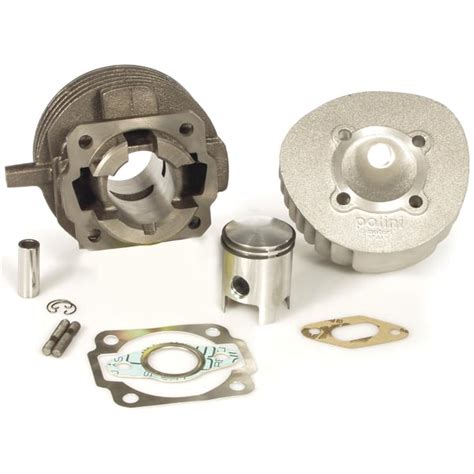 Rennzylinder POLINI 50 ccm 140 0091 Grauguss 5 Überstromkanäle Ø 38 4mm