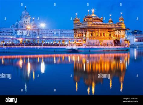 Sikh Sacred Site Gurdwara Sri Harmandir Sahib Also Known As The Golden