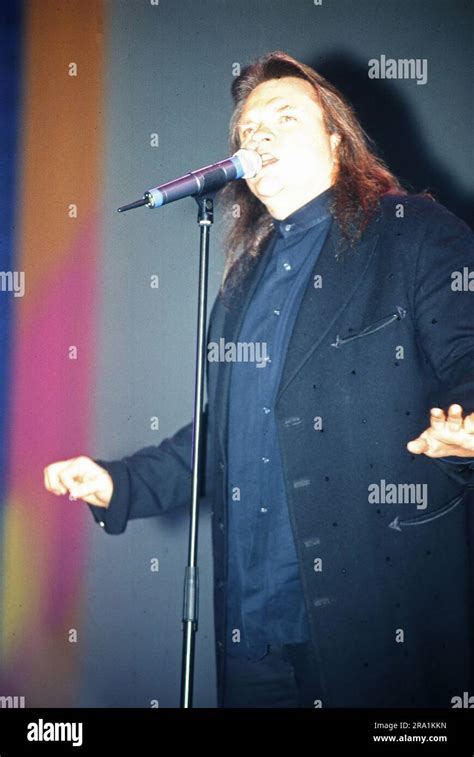 Meat Loaf Aka Marvin Lee Aday Amerikanischer Rocksänger Und