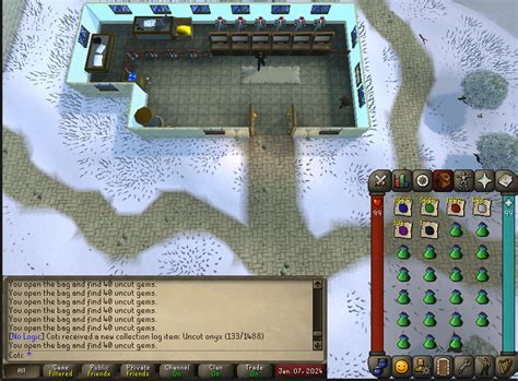 Uncut Onyx From Bag Full Of Gems R2007scape