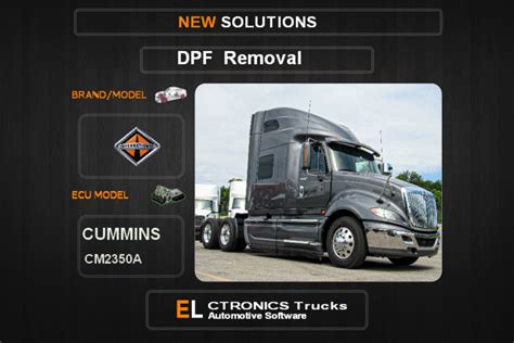 Dpf Off International Cummins Cm2250 Electronics Trucks