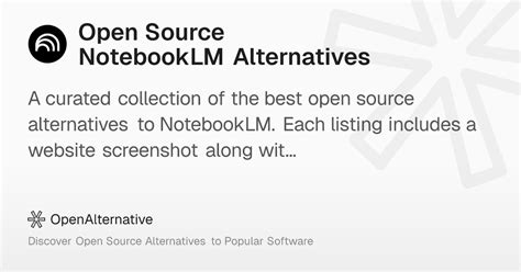 Best Open Source Notebooklm Alternatives 2025