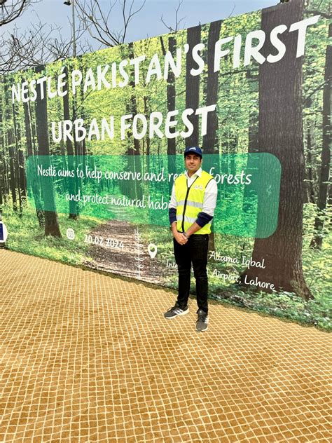 Moeez Arshad On Linkedin First Nestle Pakistans Urban Forest 🌳