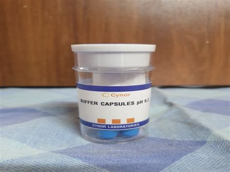 Buffer Capsule PH 9 2 Grade Standard Analytical Grade At Best Price In Surat
