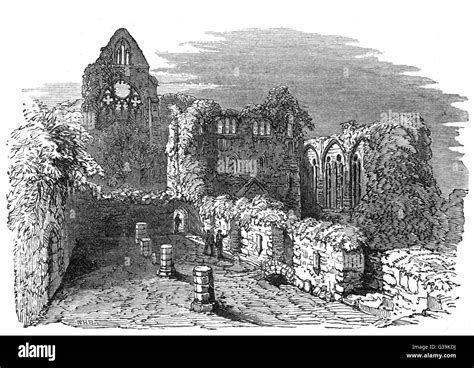 TINTERN ABBEY RUINS Stock Photo Alamy