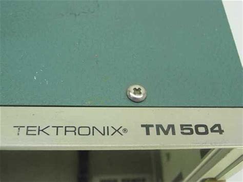 Tektronix Tm 504 Power Module