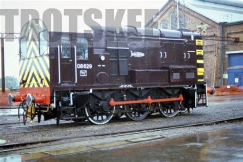 35mm Slide Br British Railways Diesel Loco Class 08 08629 1993