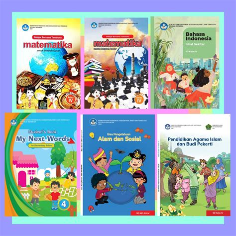Jual Buku Murah Sd Kelas 4 Kurikulum Merdeka Diknas Revisi Shopee