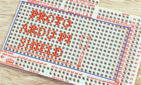 Protoardupishield Shield For Raspberry Pi Arduino