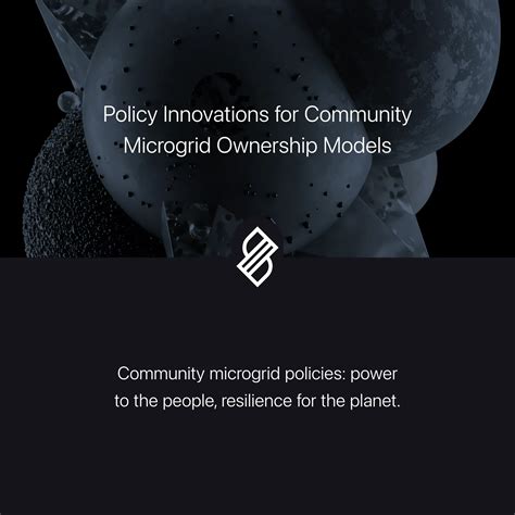 Policy Innovations For Community Microgrid Ownership Models → Scenario
