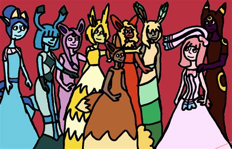Eevee Girls By Catgirl131842 On Deviantart