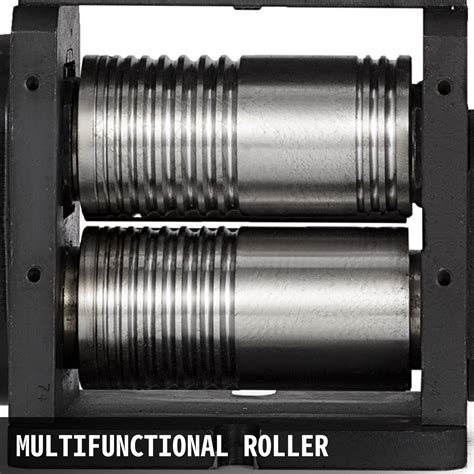 Vevor Jewelry Combination Rolling Mill 130mm Width Flat Rolling Mill 65 Mm Diameter Rollers