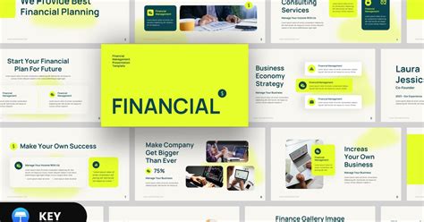 Ключевая презентация Keynote по управлению финансовым планом Шаблоны презентаций Включая