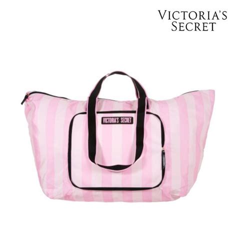 리씽크 Victorias Secret 빅토리아 시크릿 스트라이프 여행 가방 24498574