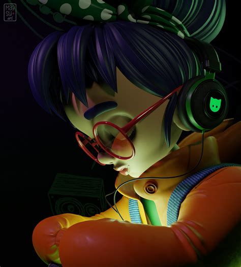 Glowing Girl Finished Projects Blender Artists Community