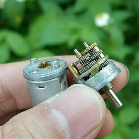 Micro Mini 16mm Full Metal Gearbox Gear Reducer Motor Dc 6v 9v 12v