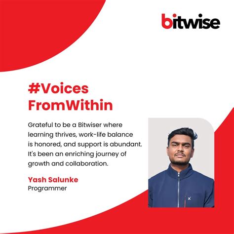 Bitwise India On Linkedin Lifeatbitwise Bitwise